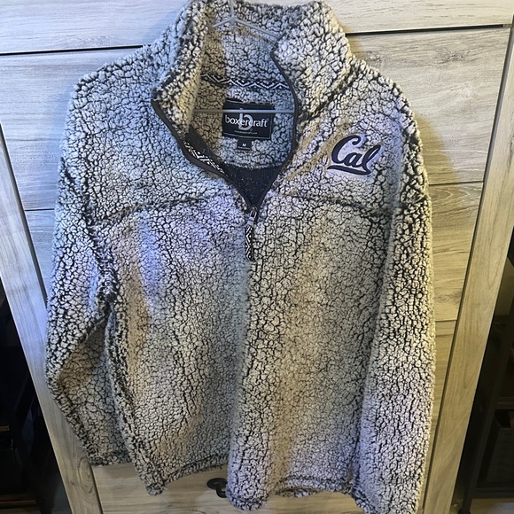 boxercraft | Jackets & Coats | Boxercraft Cal Logo Sherpa Fleece In ...